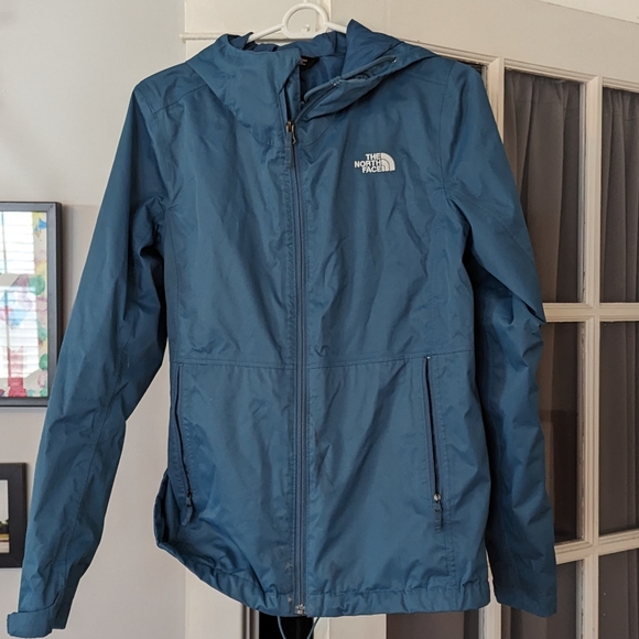 The North Face | Jackets & Coats | Womens Rain Coat Teal Small | Poshmark